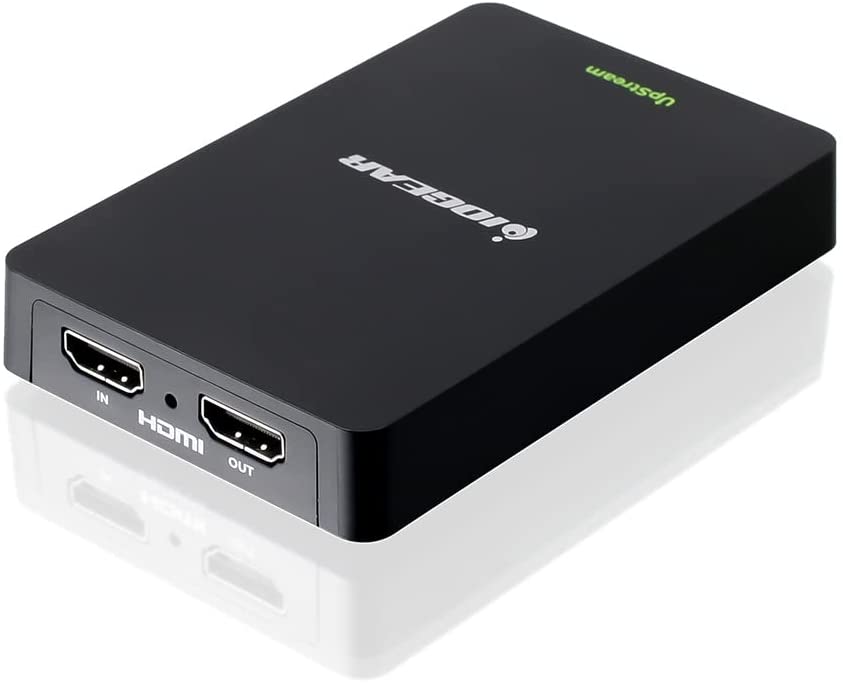 IOGEAR GUV302G Upstream 4K USB-C HDMI capture card has HDCP switch ...