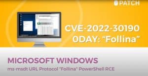 0patch releases free fix for Follina vulnerability in Windows as Microsoft apparently can't be ...
