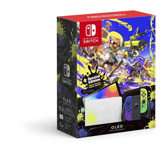 Nintendo Switch OLED Model Splatoon 3 Edition looks absolutely amazing ...
