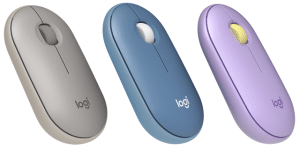 Logitech K380 Multi-Device Bluetooth Keyboard and Pebble M350 Wireless ...