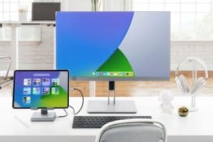 Plugable USB-C Stand Dock can turn an Apple iPad, Windows tablet, or ...