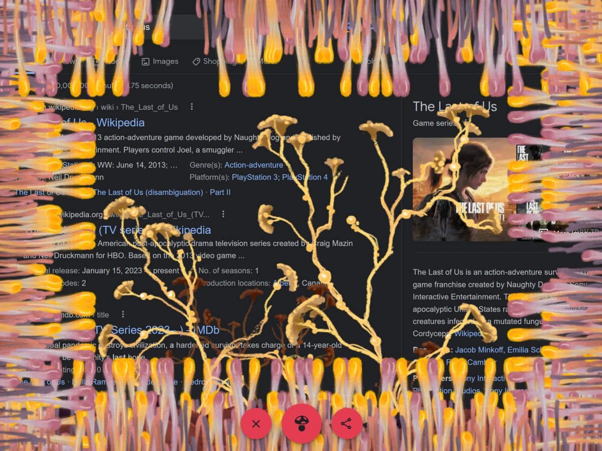 Creepy 'The Last of Us' Easter egg infects Google Search on desktop and ...