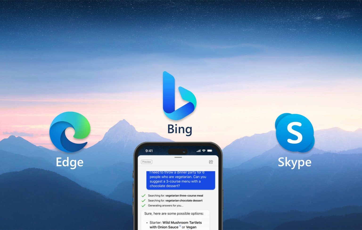 The new AI-powered Bing preview arrives on iOS and Android today - and ...