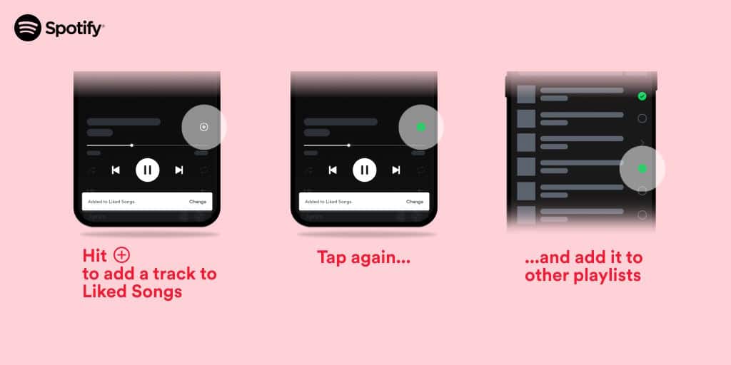 Spotify is introducing a new Plus button, merging its heart and ...