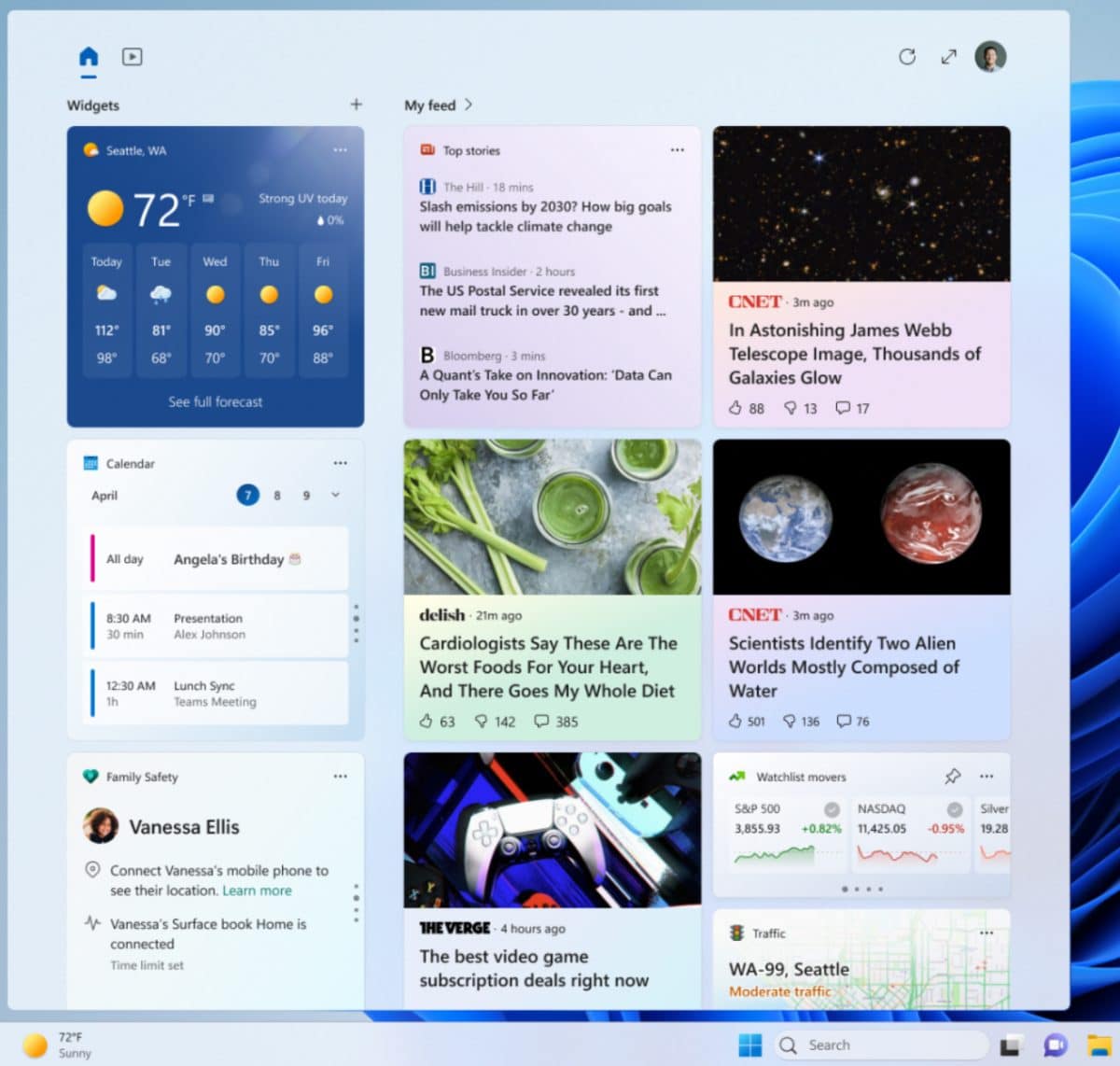 Windows 11 Canary Channel Build 25324 comes with an evolved widgets ...
