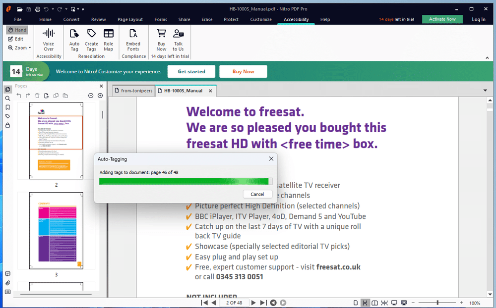 Nitro PDF Pro 14 released, sports refreshed UI and new accessibility ...