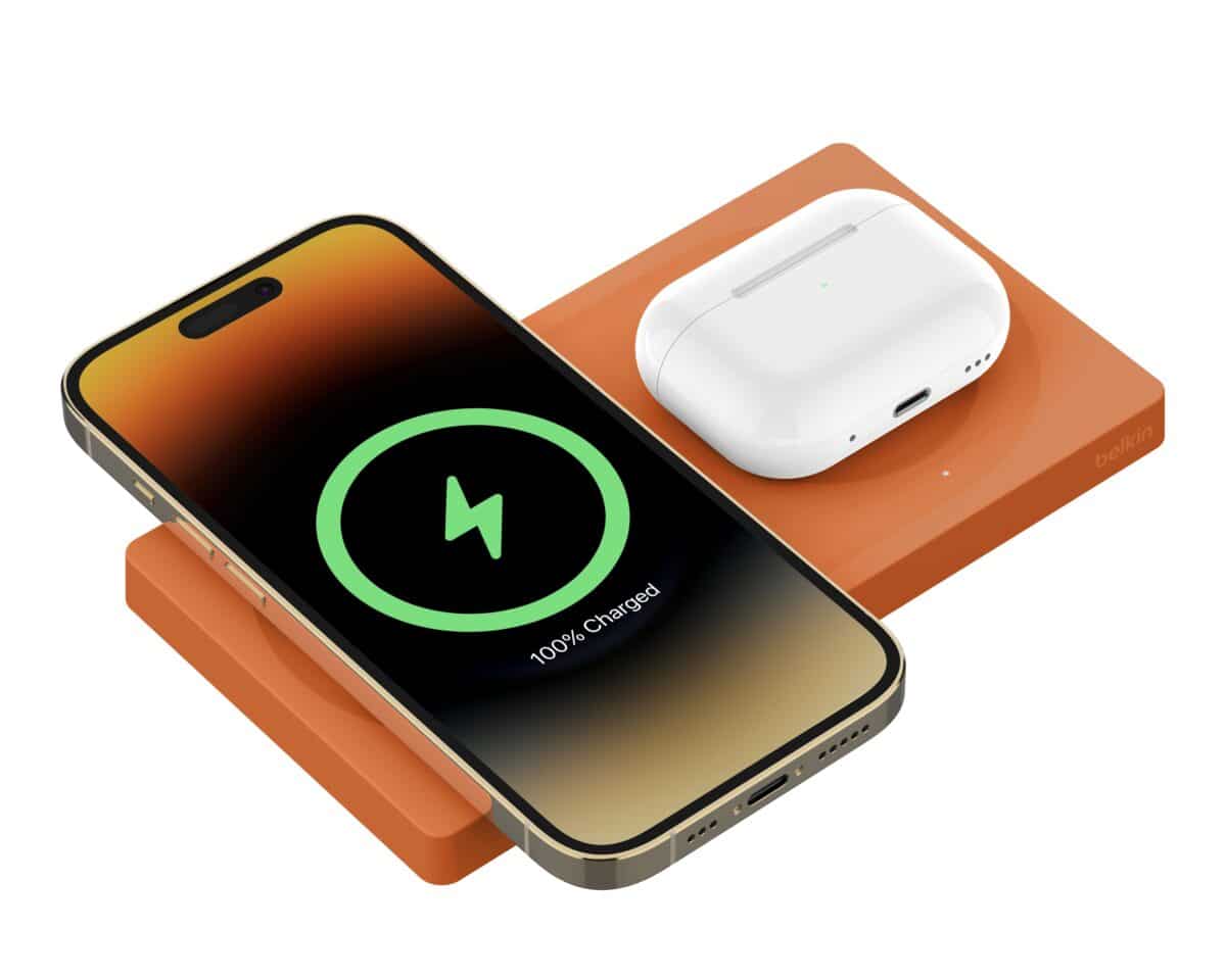 Belkin BoostCharge Pro 2-in-1 Wireless Charging Pad with MagSafe is ...