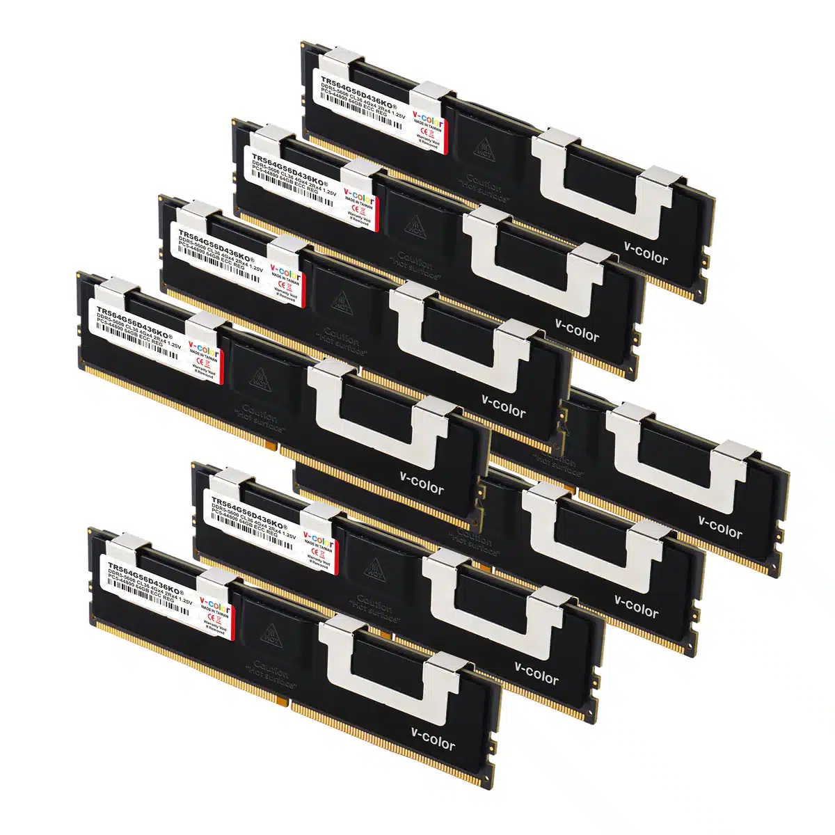 V-COLOR launches high-performance DDR5 OC R-DIMM workstation memory ...