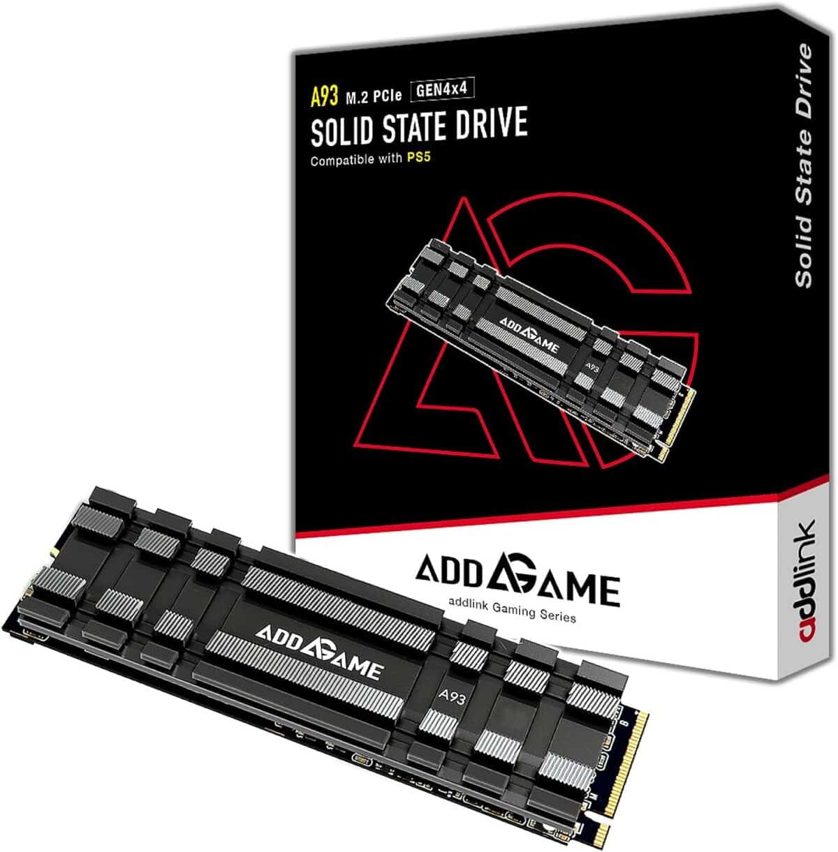 addlink launches AddGame A93 PCIe Gen4x4 M.2 SSD for PC and PS5 - BetaNews