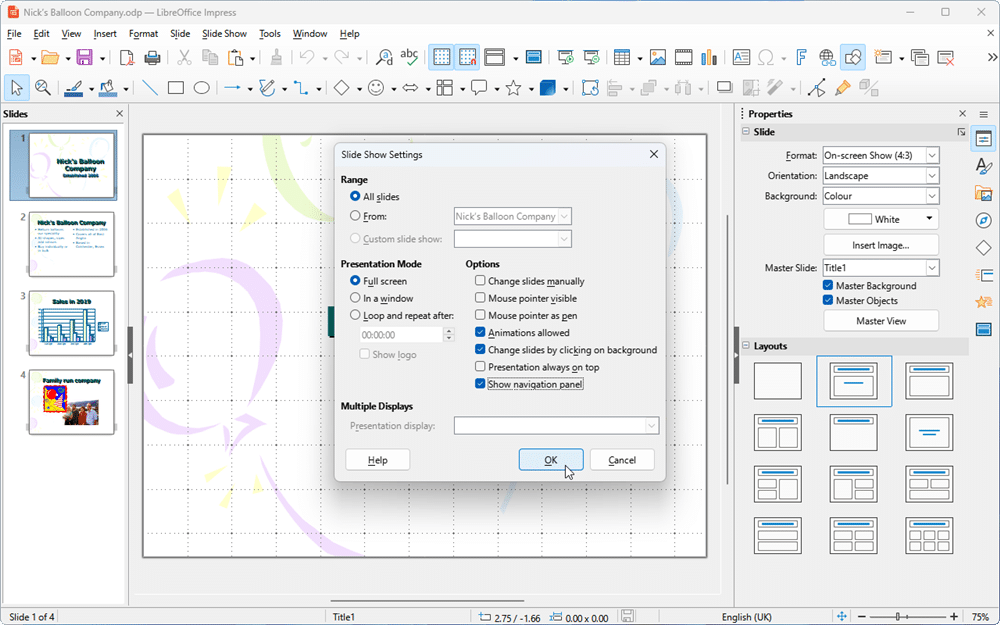 LibreOffice 7.6 adds support for Document themes, adds navigation panel to Impress - BetaNews