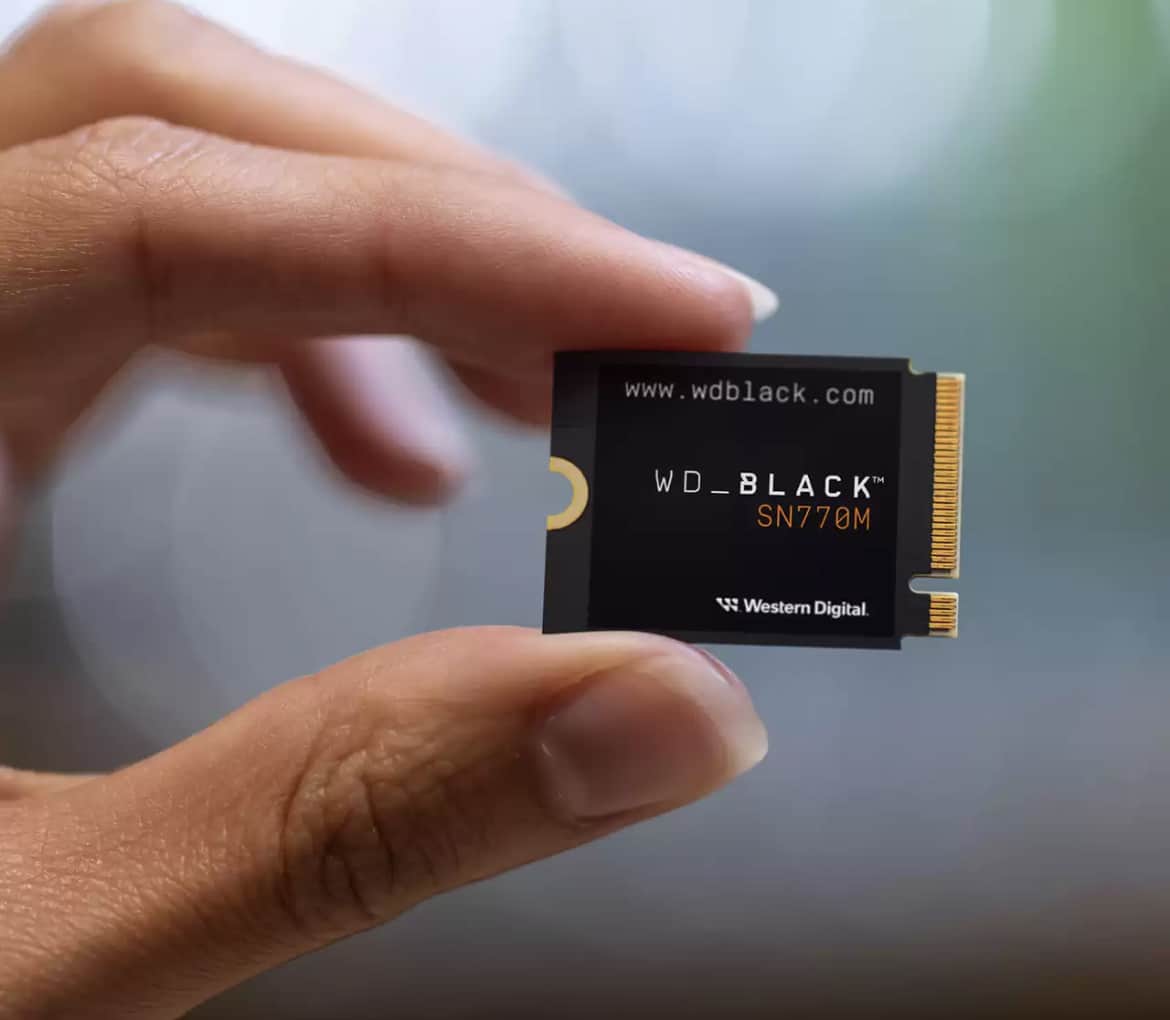 Western Digital launches WD_BLACK SN770M M.2 2230 SSD for handheld PC ...