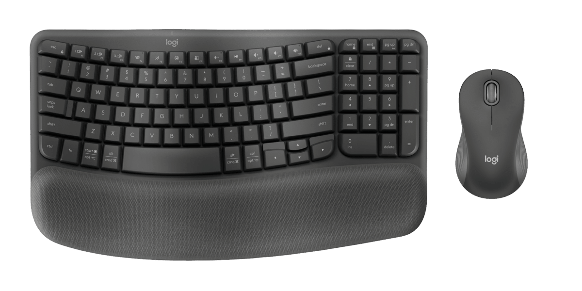 Logitech Wave Keys keyboard makes work more comfortable and efficient ...
