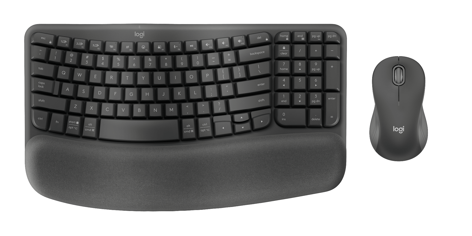 Logitech Wave Keys keyboard makes work more comfortable and efficient ...