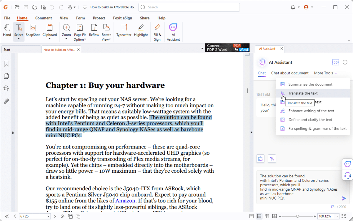 Foxit PDF Reader 2023.3 and Foxit PDF Editor 2023.3 embrace AI with new ...