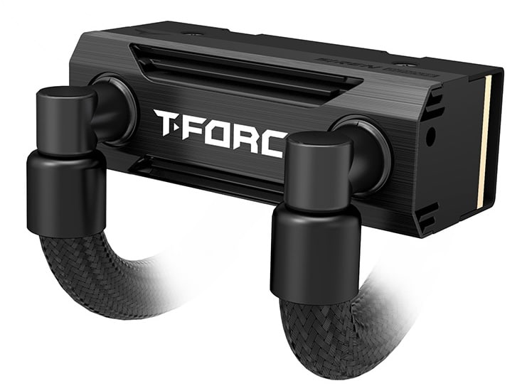 TEAMGROUP T-FORCE SIREN GD120S is an AIO liquid cooler for PCIe 2280 ...