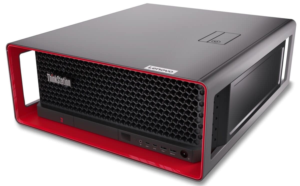 Lenovo ThinkStation P8 workstation is an AMD Threadripper PRO 7000 WX ...