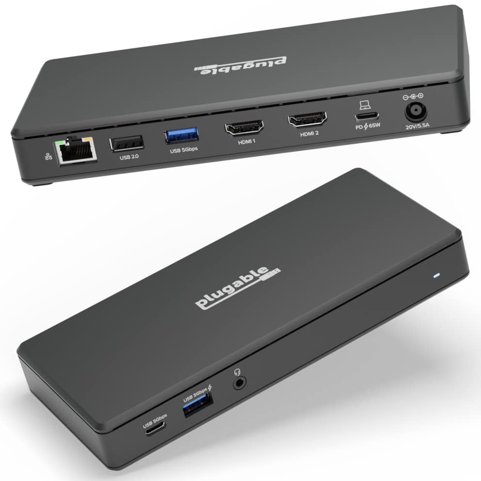 Plugable launches affordable USB-C Dual HDMI Docking Station (UD-MSTH2 ...