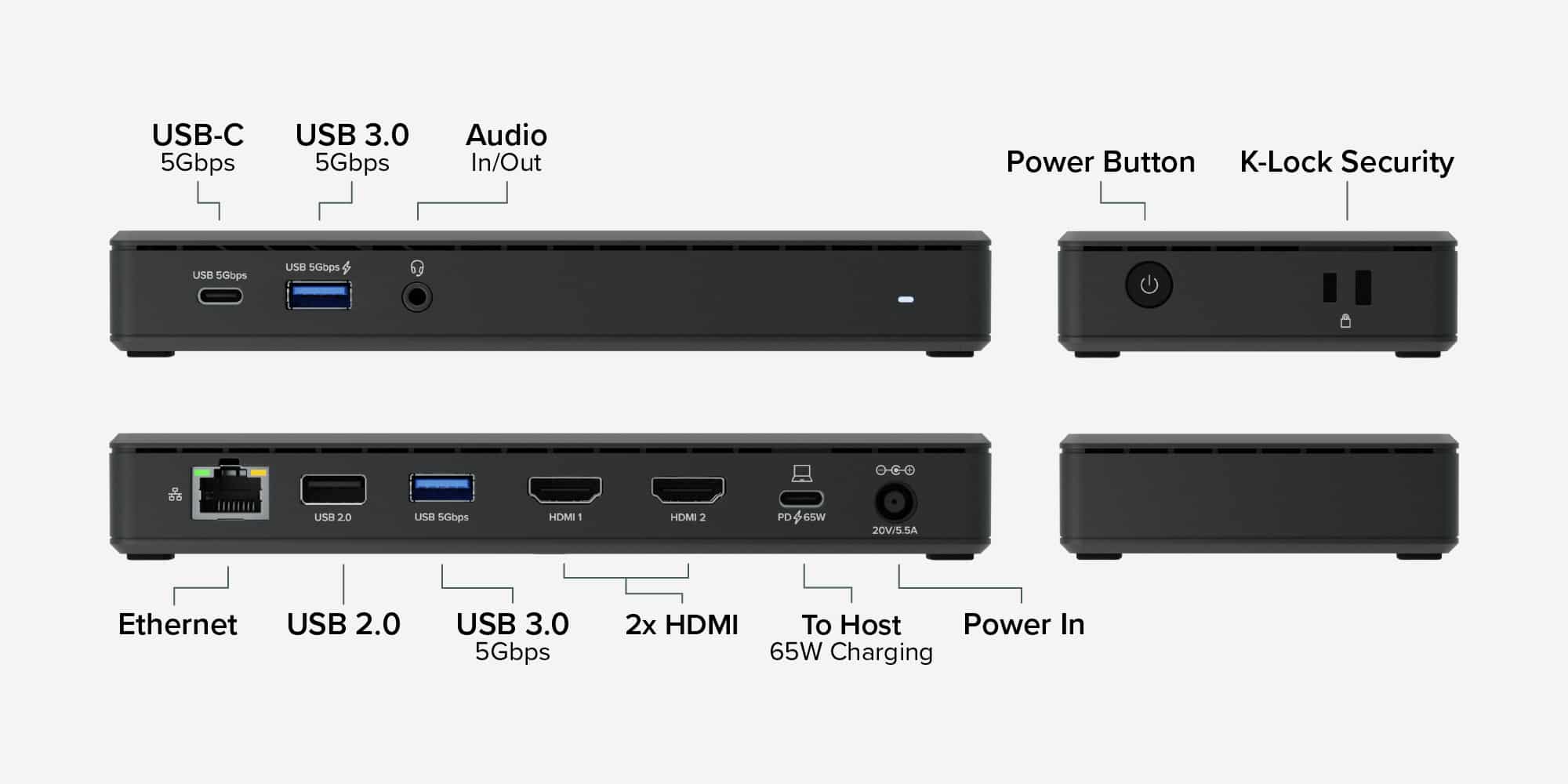 Plugable launches affordable USB-C Dual HDMI Docking Station (UD-MSTH2 ...