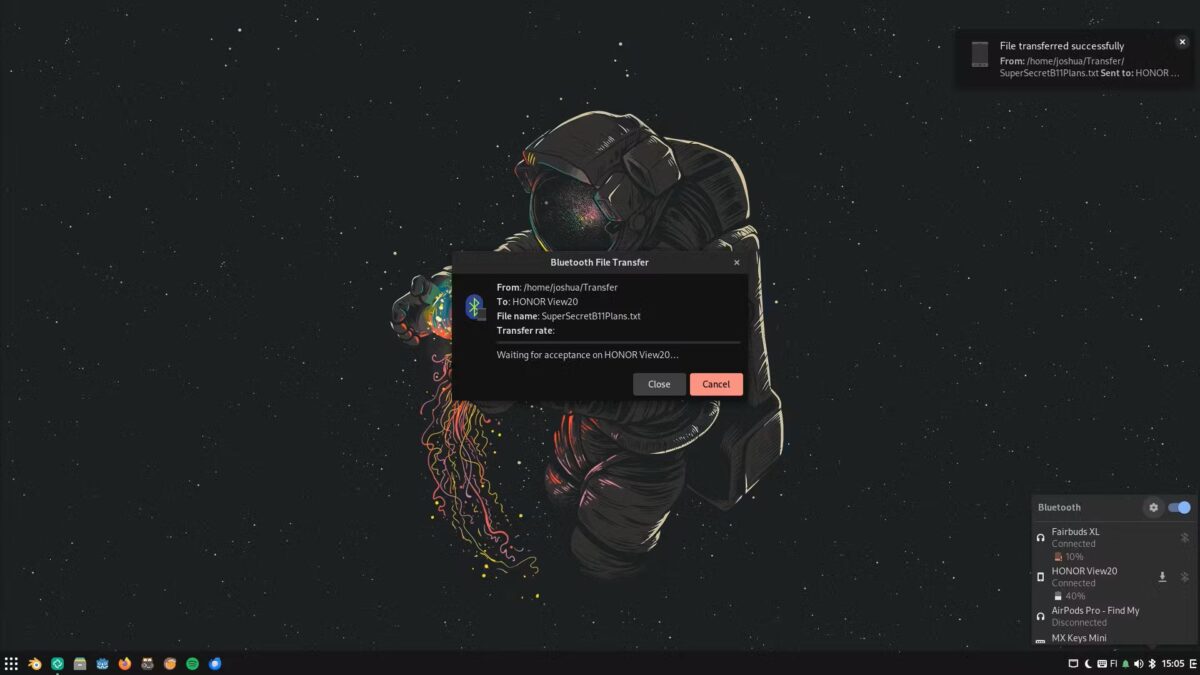 Budgie 109 Linux Desktop Environment Gets Refreshed Bluetooth Applet And Partial Wayland Support