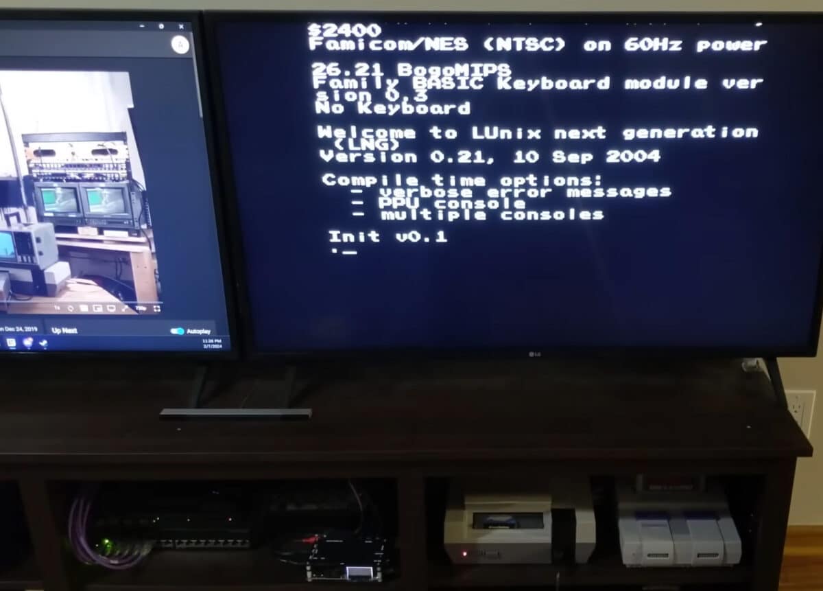 Can Linux run on Nintendo’s ancient NES game console? Someone decided ...