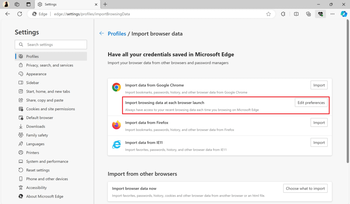 Microsoft fixes accidental import of Chrome Tabs in Edge - BetaNews
