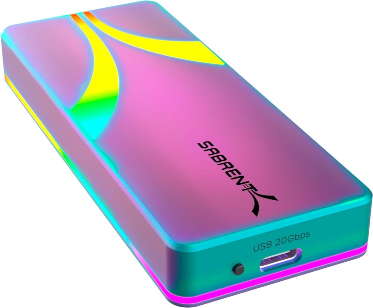 SABRENT launches high-speed 20Gbps Rocket RGB SSD Enclosure - BetaNews