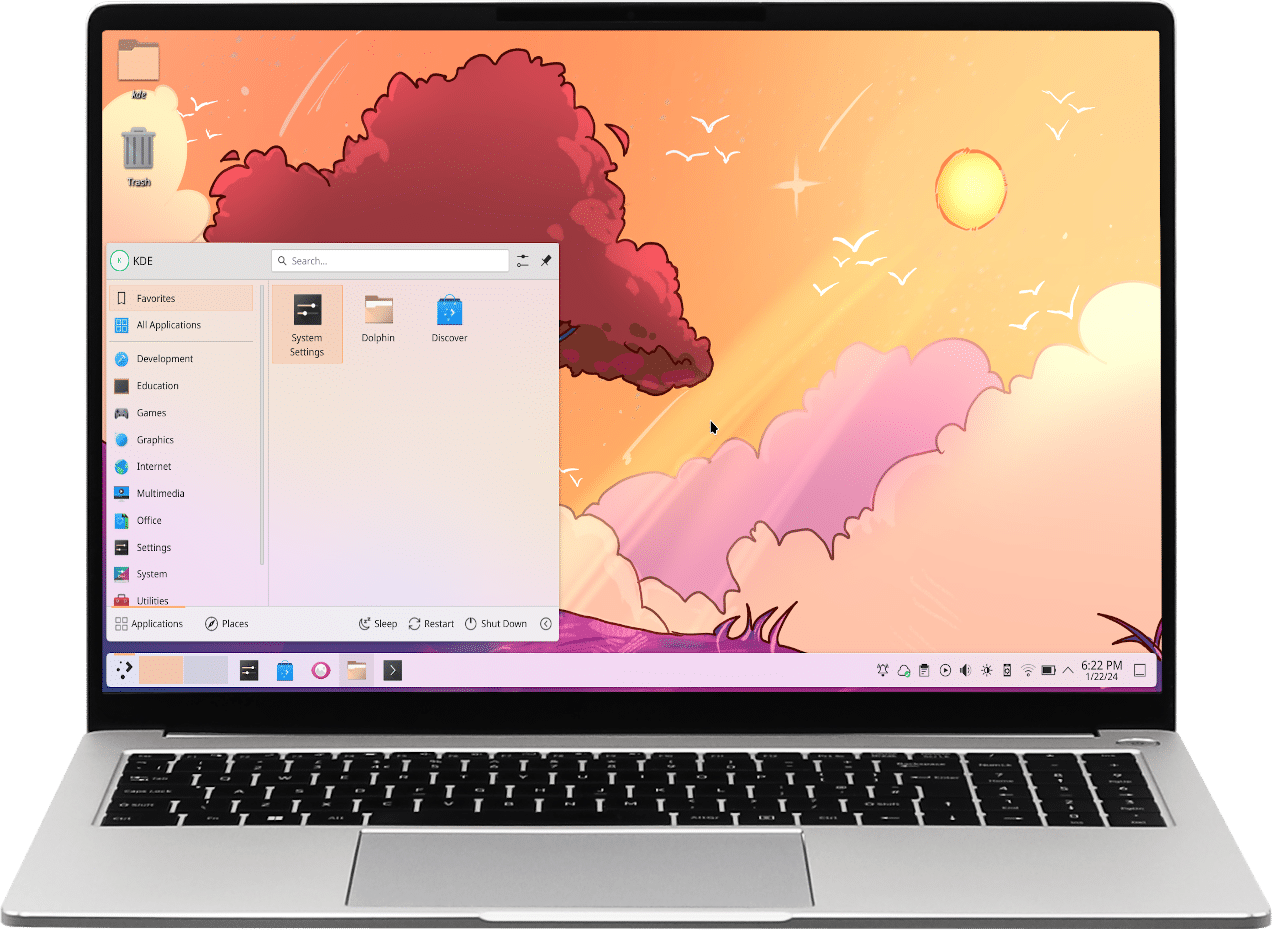 KDE Slimbook V Linux laptop challenges Microsoft’s Windows 11 dominance ...