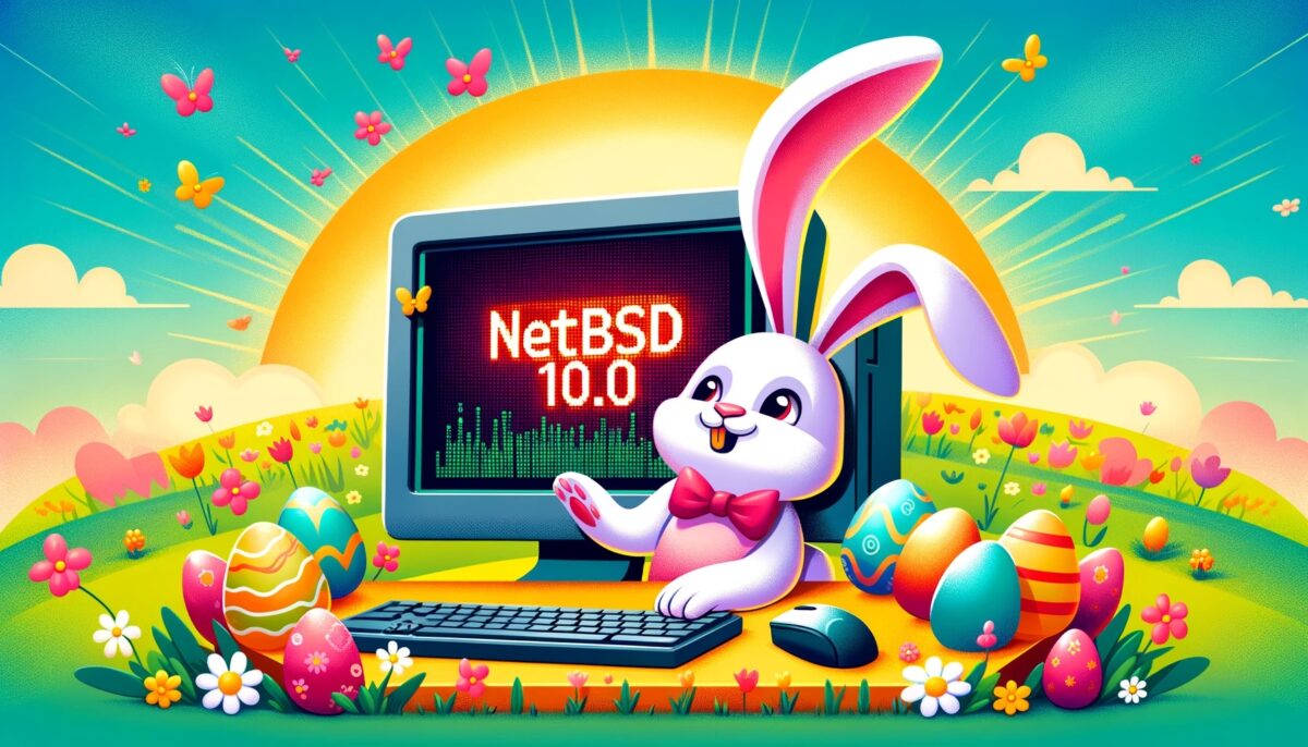Celebrate Easter by installing NetBSD 10.0: An egg-citing release of performance and security ...