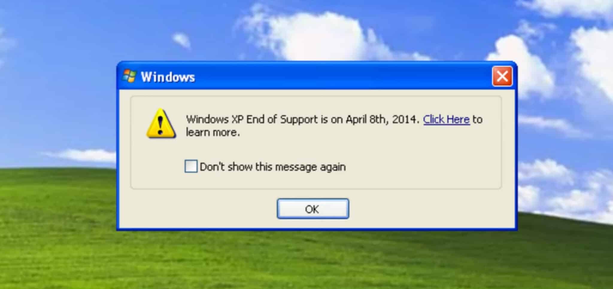 From Windows XP to Windows 10 - How Microsoft's end-of-life nag screens ...
