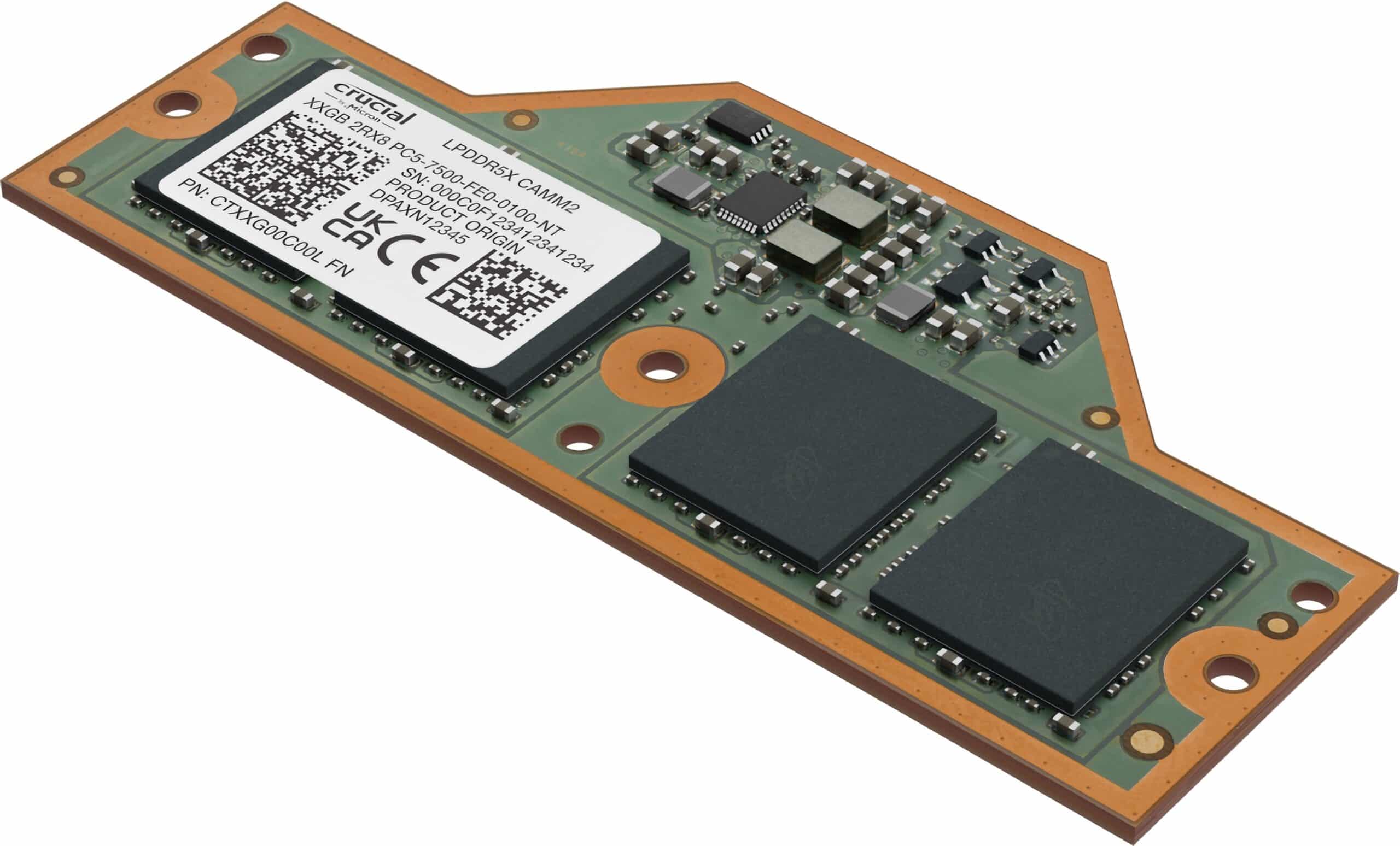 Micron introduces LPCAMM2 memory module utilizing LPDDR5X technology ... Micron introduces LPCAMM2 memory module utilizing LPDDR5X technology ...