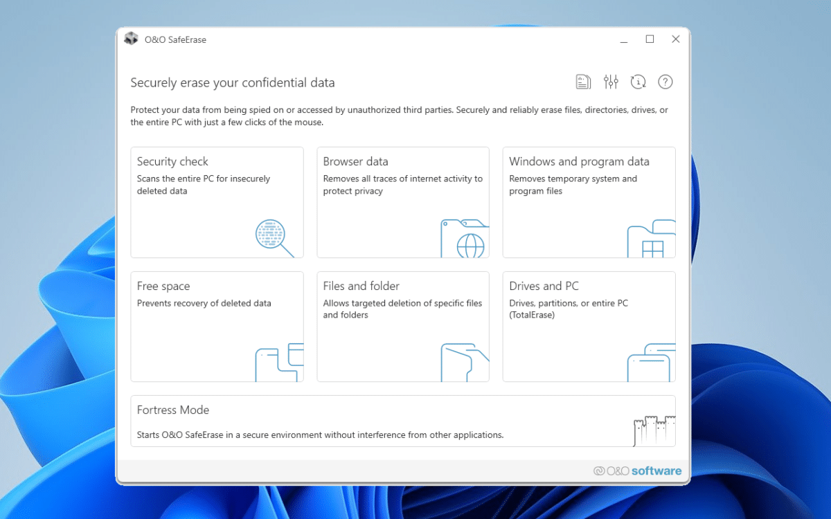 O&O SafeErase 19 unveils isolated Fortress environment, refreshed user ...