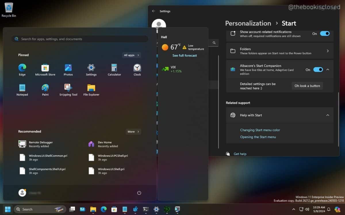 Microsoft makes the Windows 11 Start Menu expandable with Start Menu ...