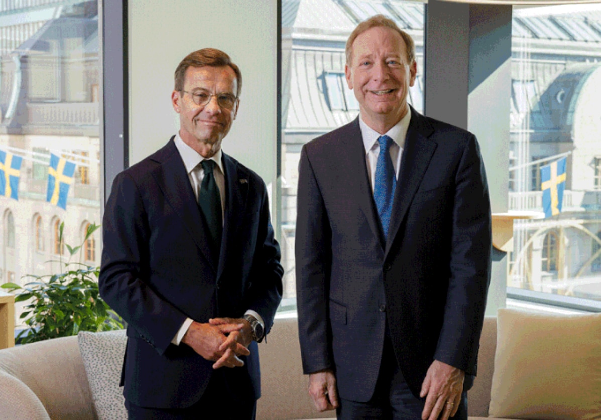 Swede dreams are made of this: Microsoft unveils $3.5 billion AI ...