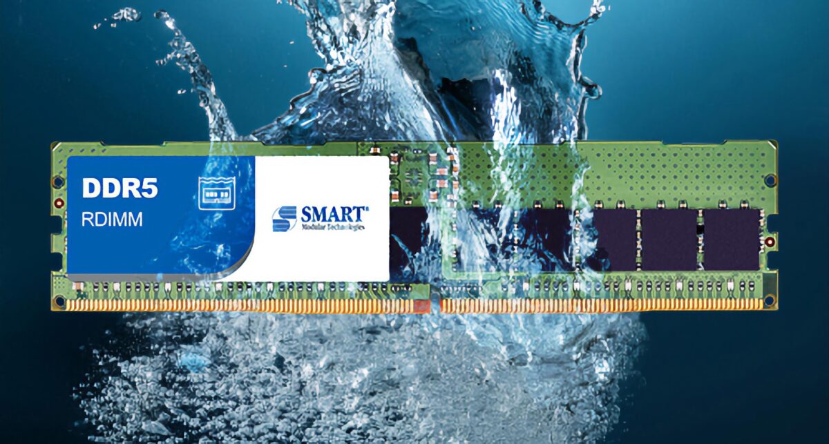 SMART Modular just unveiled DDR5 RDIMMs for liquid immersion servers ...