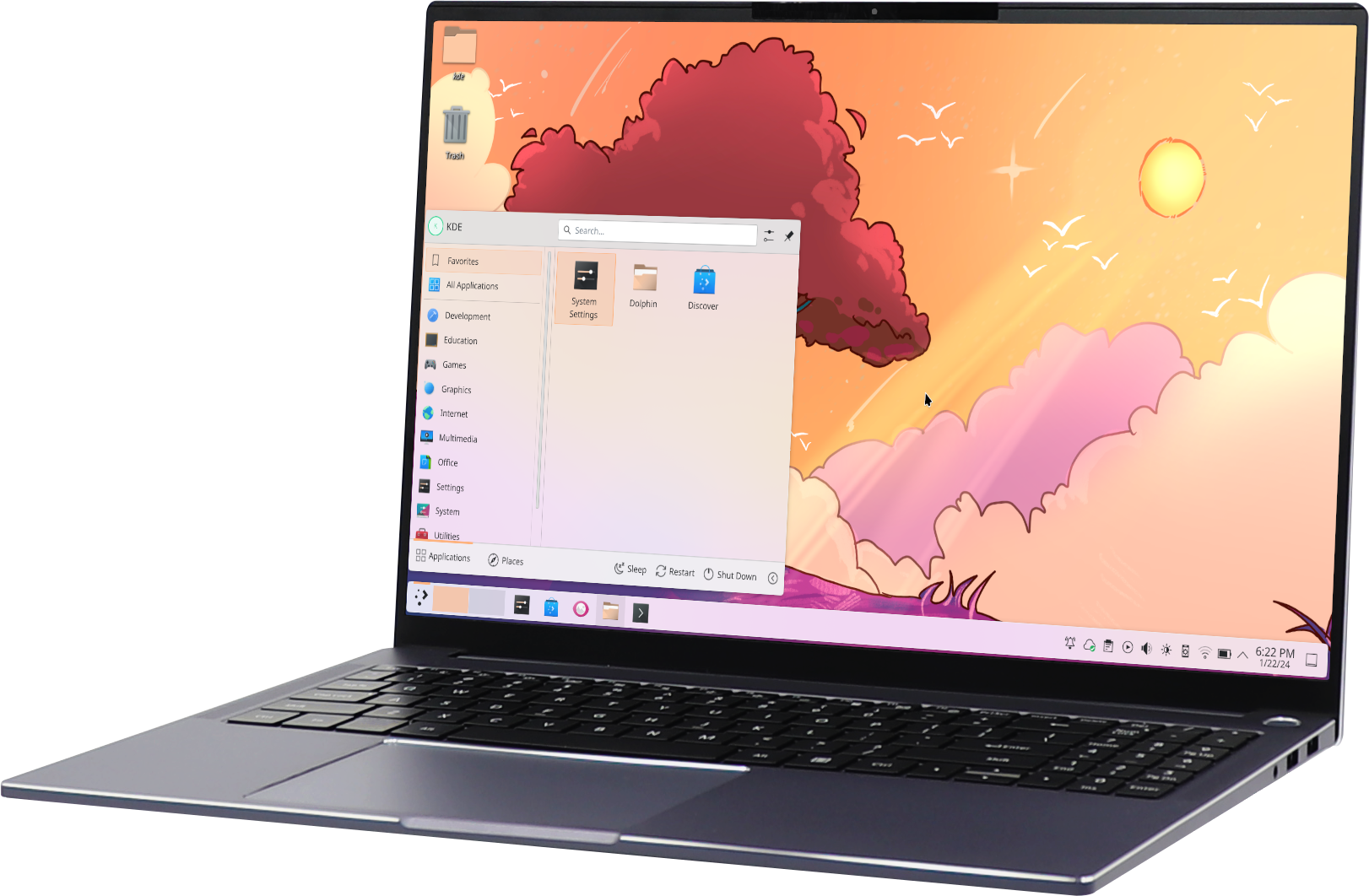 KDE Slimbook Plasma VI brings AMD Ryzen power and AI to Linux laptop with 96GB RAM and 83wh ...