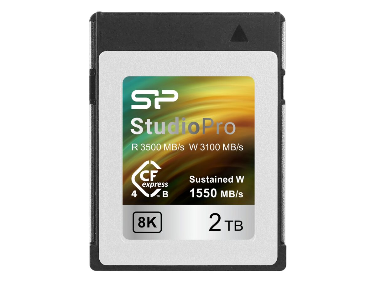 Silicon Power unveils high-performance StudioPro CFexpress 4.0 Type-B memory card for 4K and 8K ...