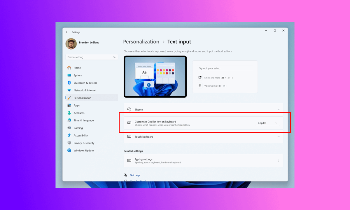 Microsoft will let Windows 11 users remap the stupid Copilot key on ...