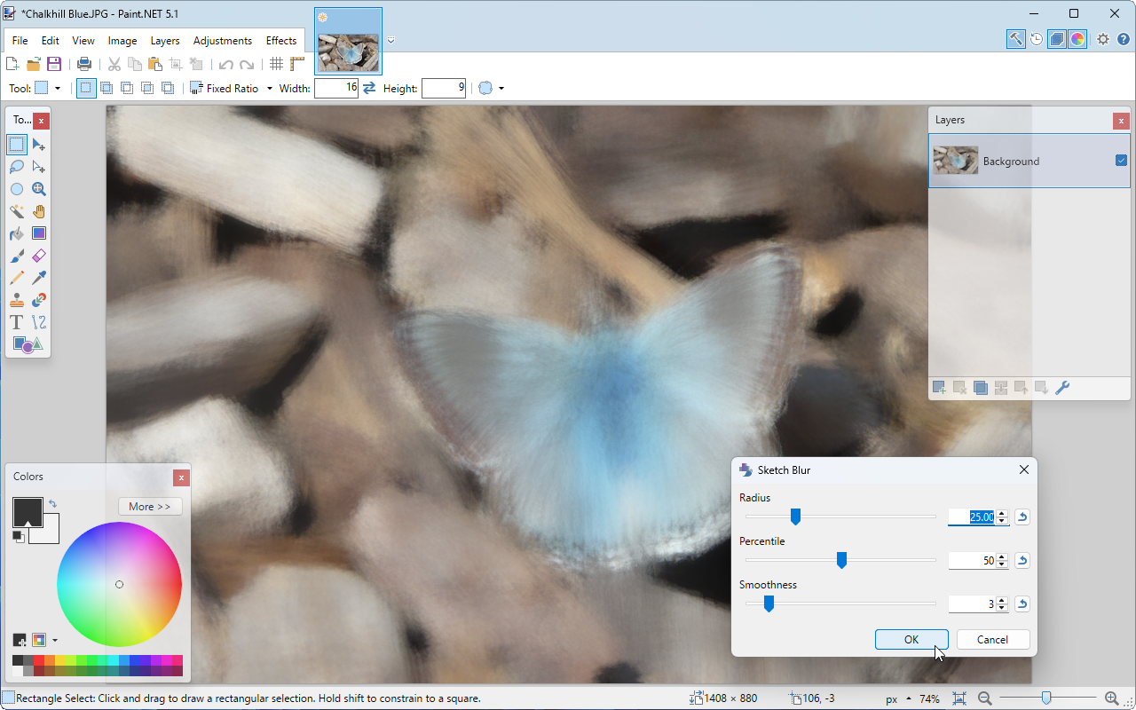 Paint.NET 5.1 unveils color management support, new and improved ...