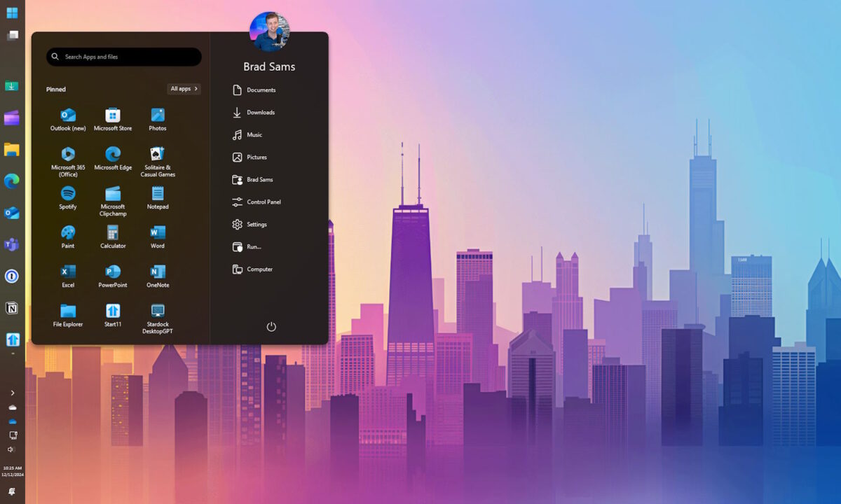 Yes, there is a way to get a vertical taskbar in Windows 11 - BetaNews
