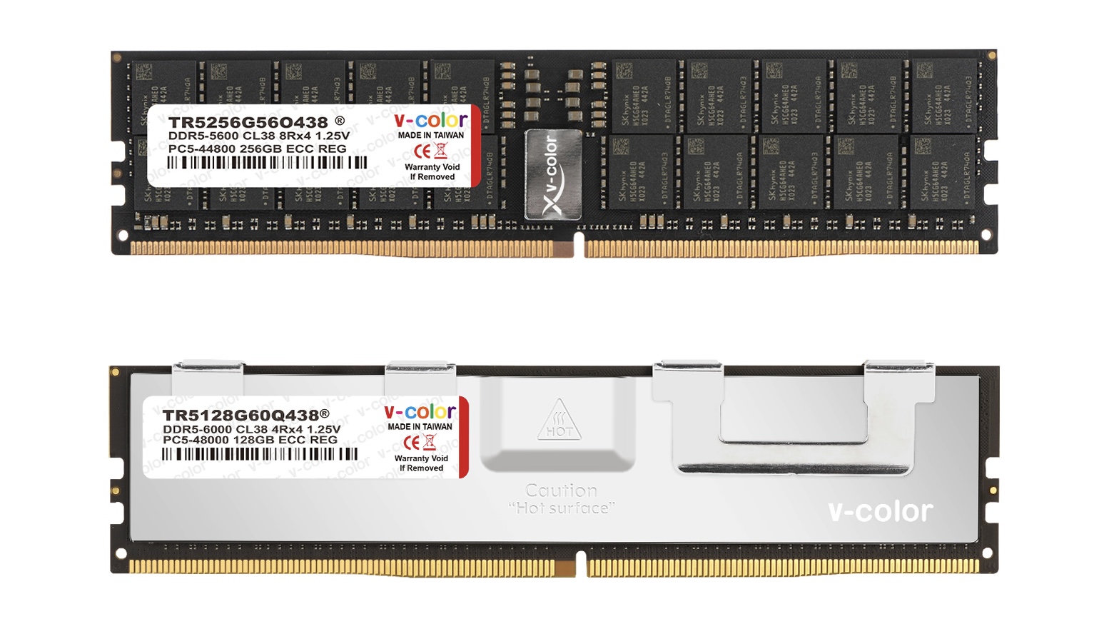 v-color launches world’s first overclockable DDR5 RDIMM modules with ...