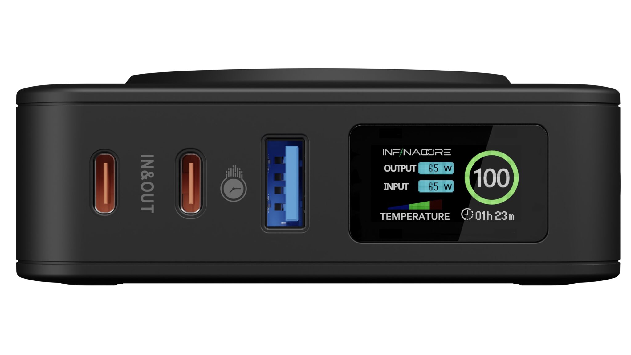 P3 Pro portable charger with MagSafe Qi2 wireless charging and global ...