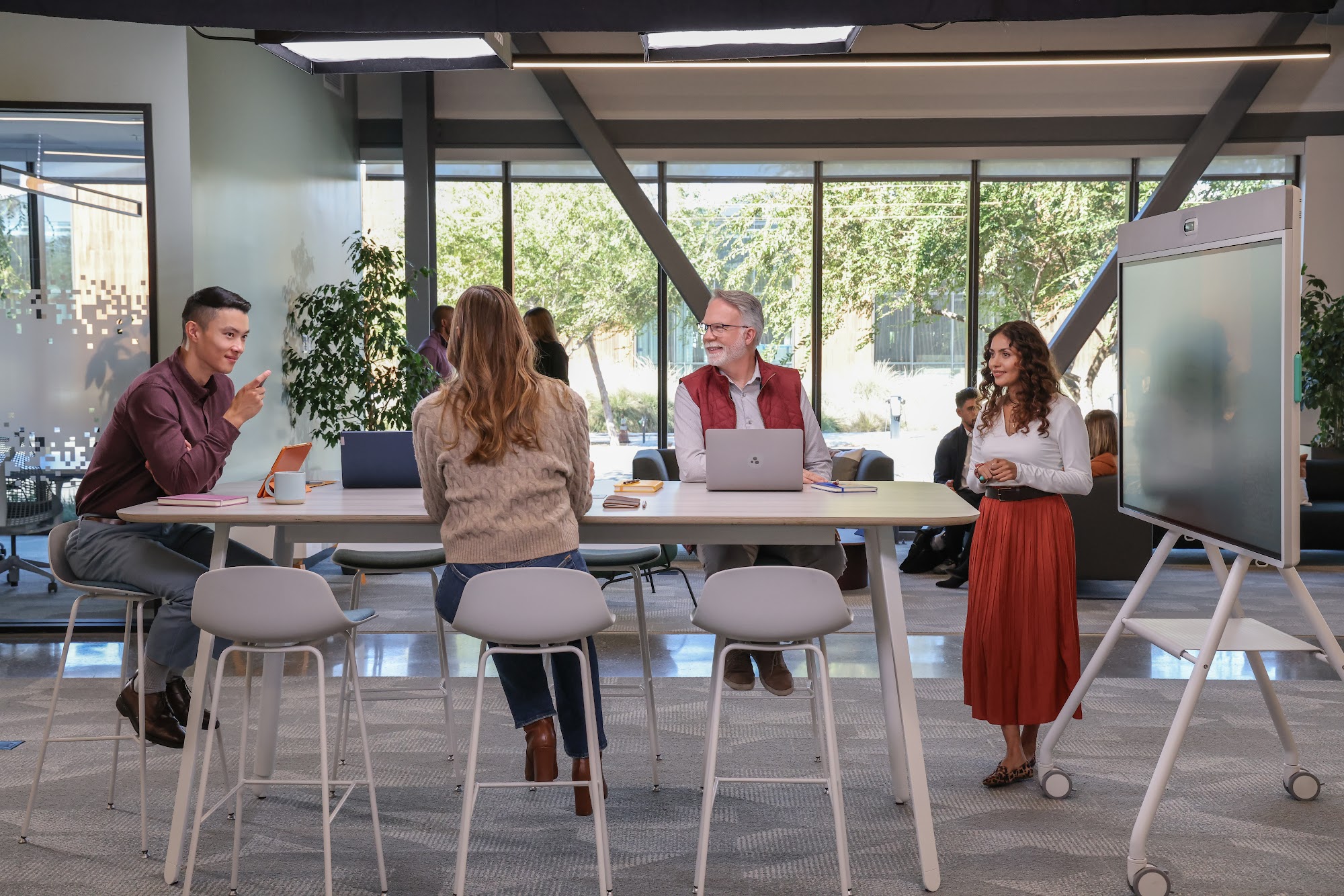 Logitech Spot sensor and Rally Board 65 offer smarter tools for hybrid ...