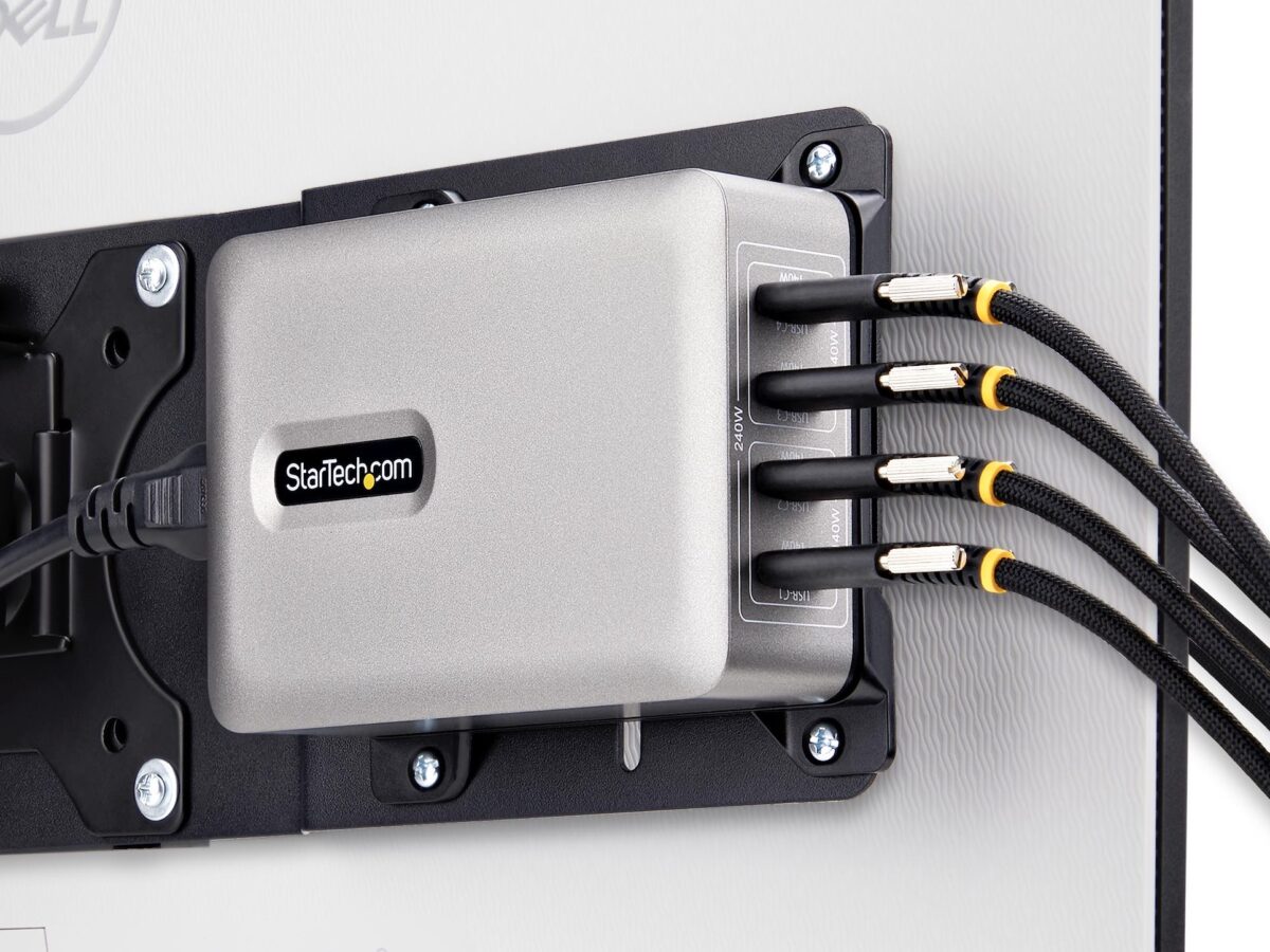StarTech.com unveils 4-port 240W USB-C charger with GaN technology ...