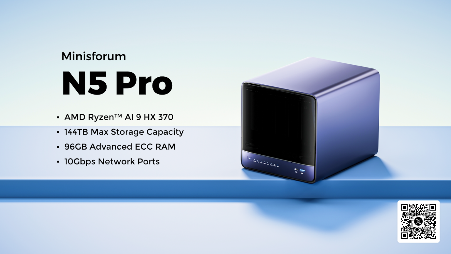 MINISFORUM AI X1 Pro Mini PC and N5 Pro NAS unveiled at CES 2025 - BetaNews