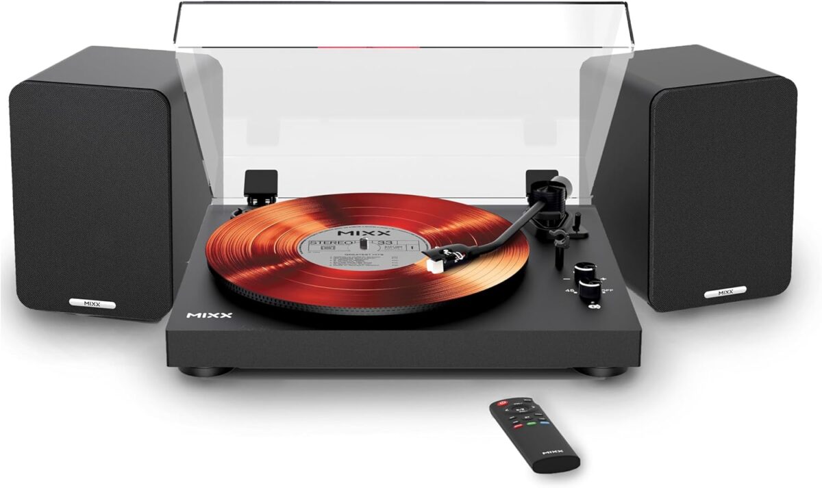 MIXX Analog System 5 is a Bluetooth turntable with wireless speakers - BetaNews