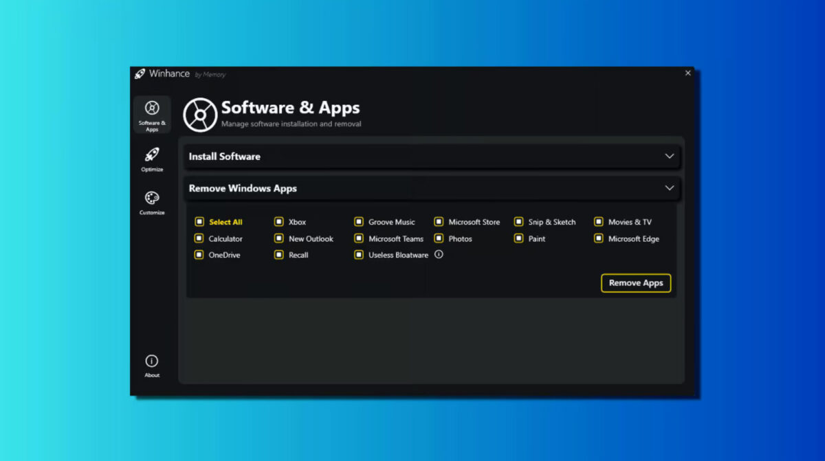 Winhance transforms Windows 11 (and Windows 10) into the bloat-free ...