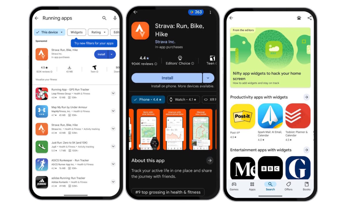 Google makes it easier to find apps with widgets - BetaNews