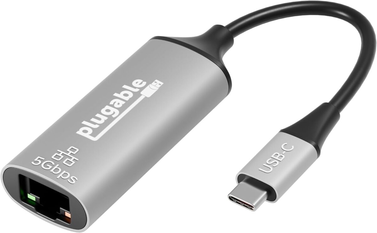 Plugable launches USBC-E5000 5Gbps USB-C Ethernet adapter and TBT5 ...