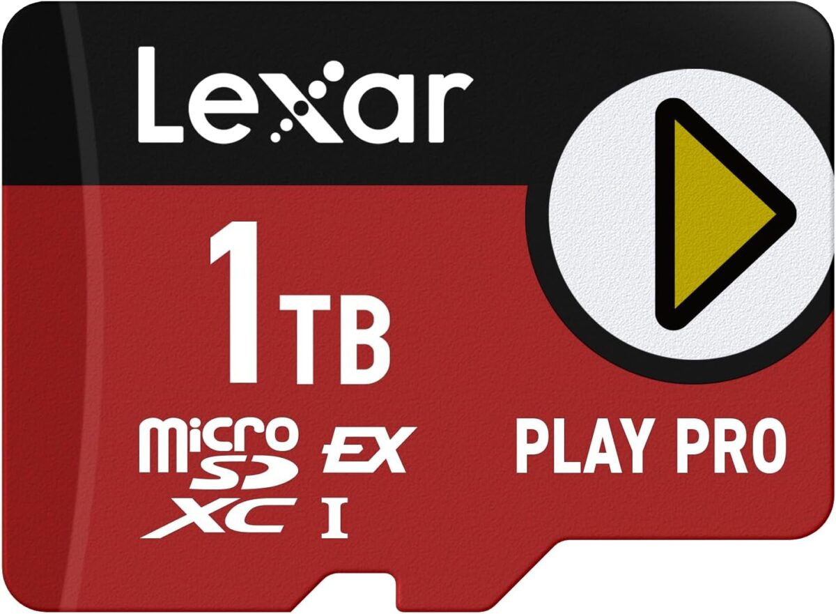 Lexar unveils 1TB PLAY PRO microSD Express card as Nintendo Switch 2 ...