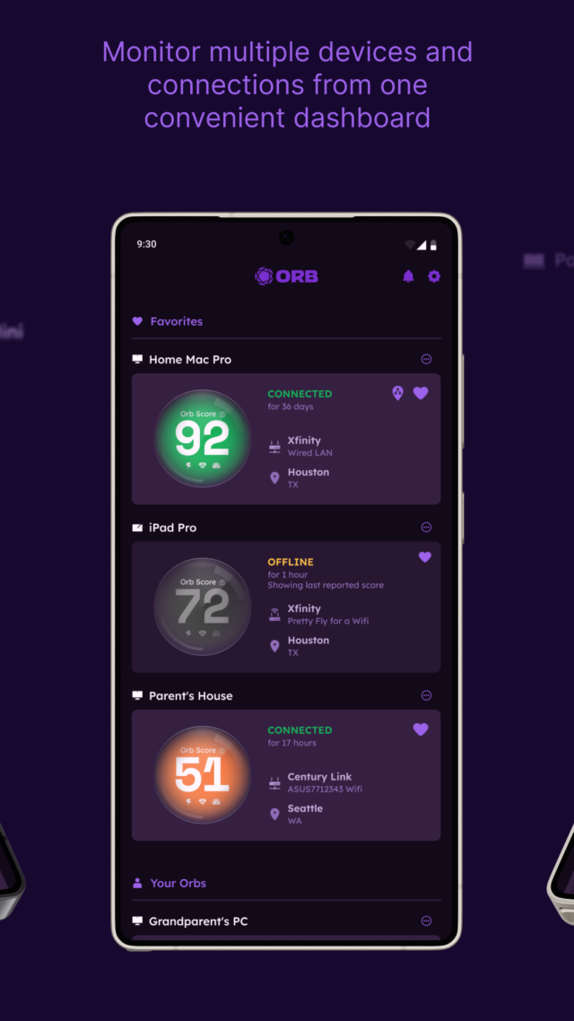 Orb shows how fast and reliable your internet connection really is ...